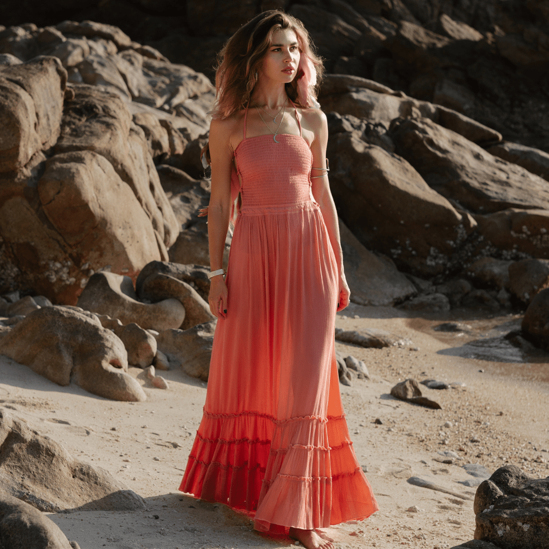 Lady Earth Maxi Dress – wickedafstore