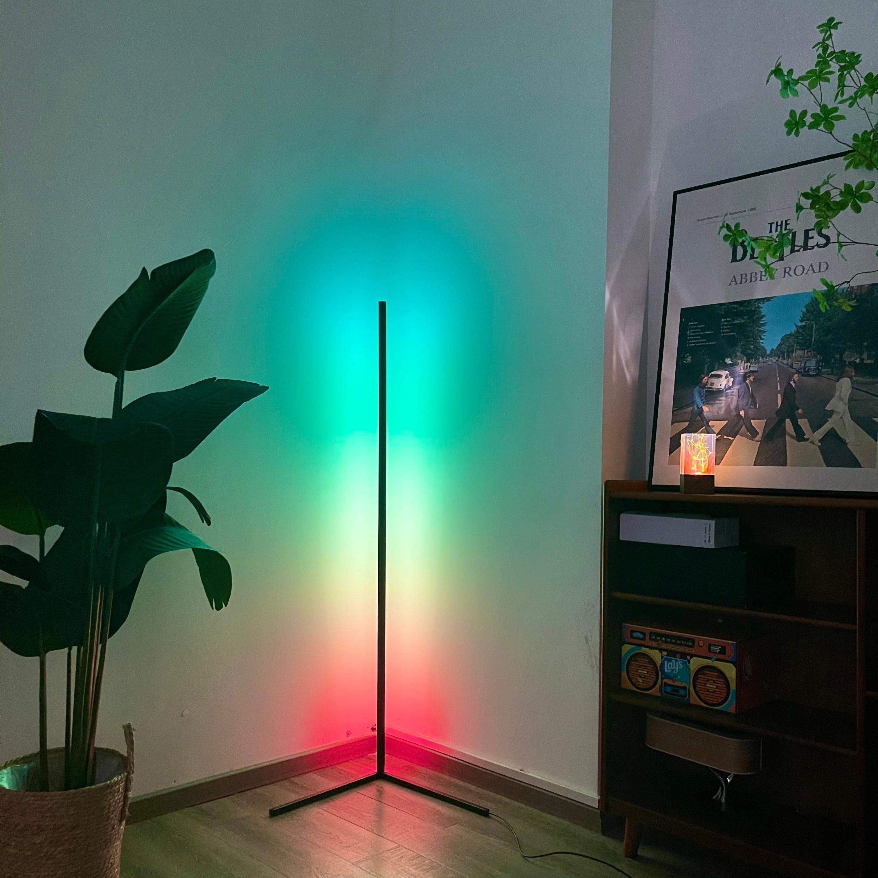 55'' RGB Color Corner Floor Lamp – wickedafstore