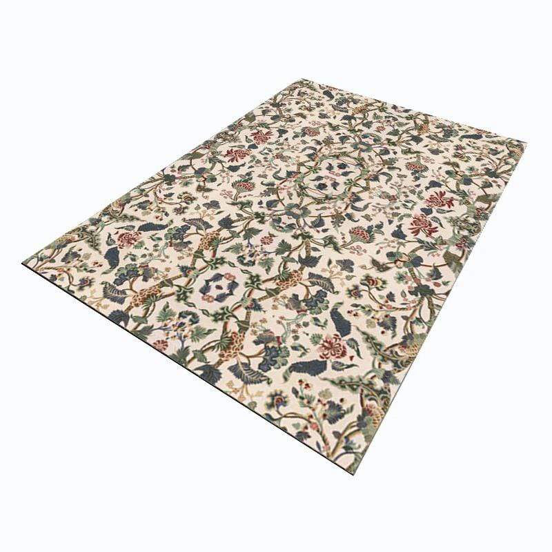 Botanical Print Rug – wickedafstore