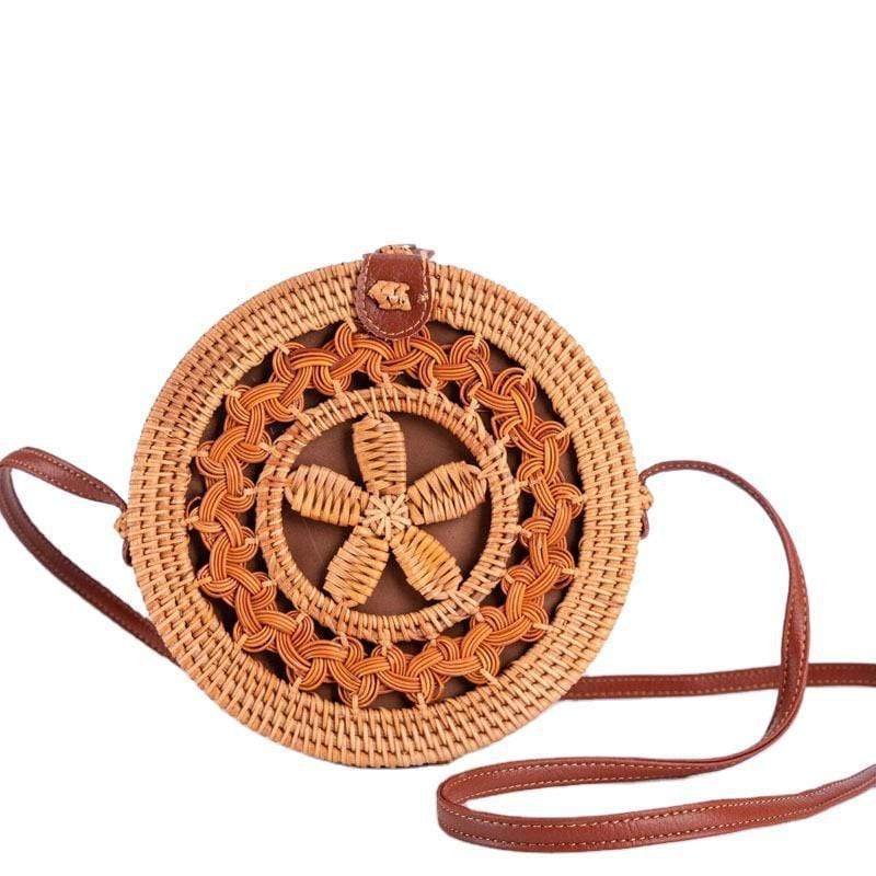 Tahiti Round Rattan Bag – wickedafstore